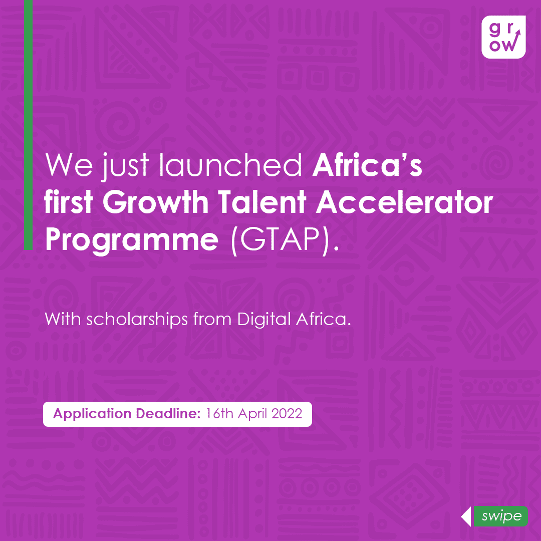 alGROWithm launches Africa’s first Growth Talent Accelerator Program, supported by Digital ...