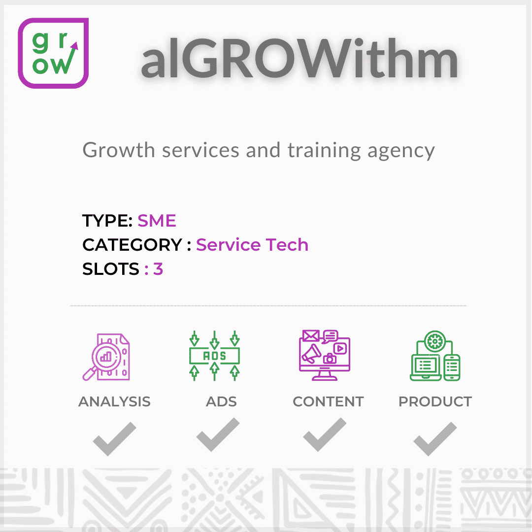 alGROWithm GET & Community - SME - algrowithm